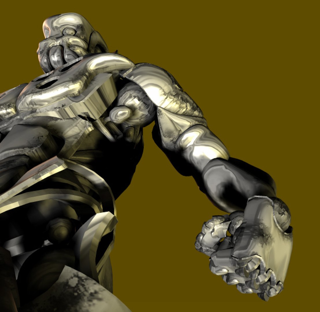 Robots Anime 3d Model