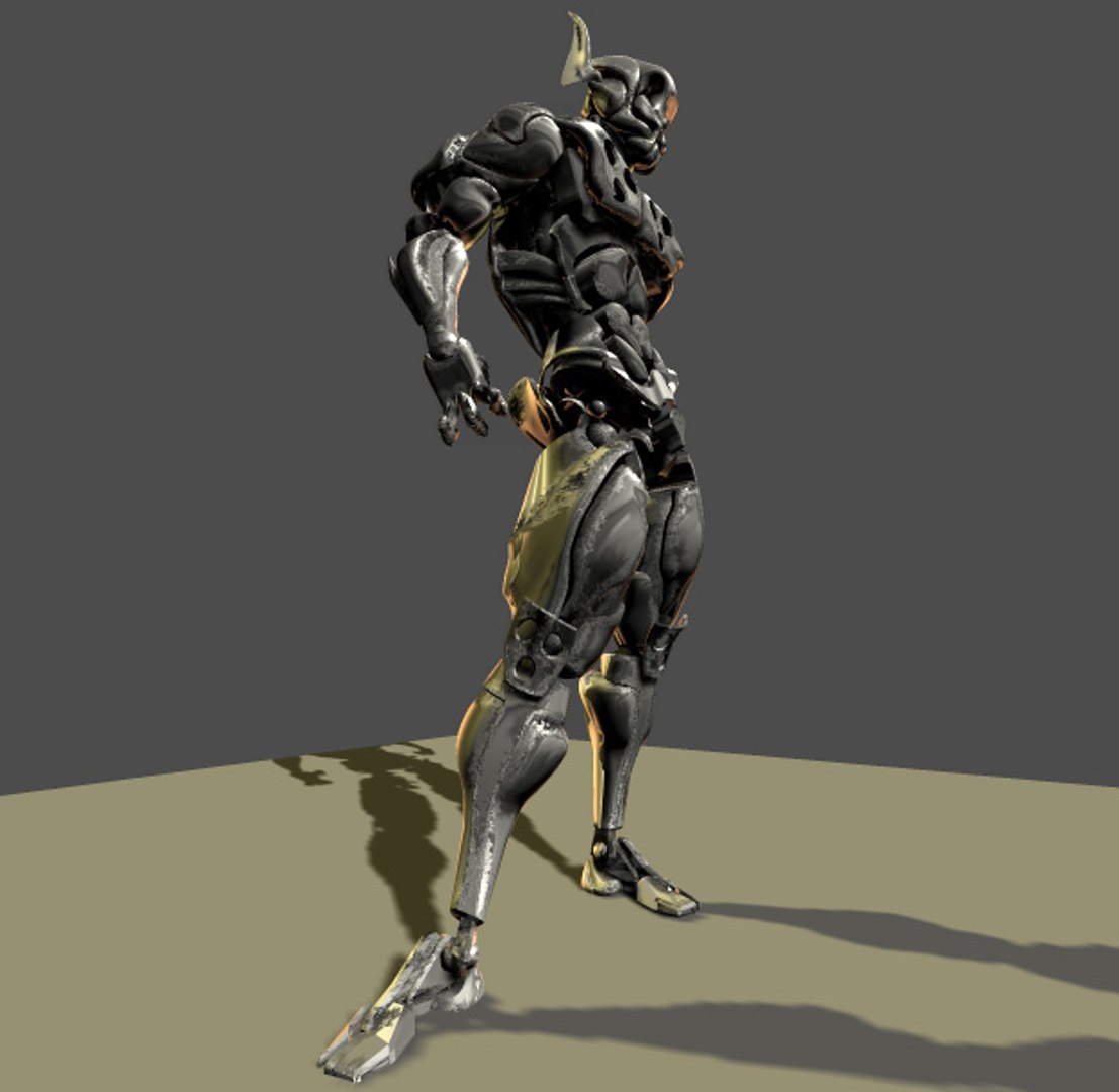 Robots Anime 3d Model