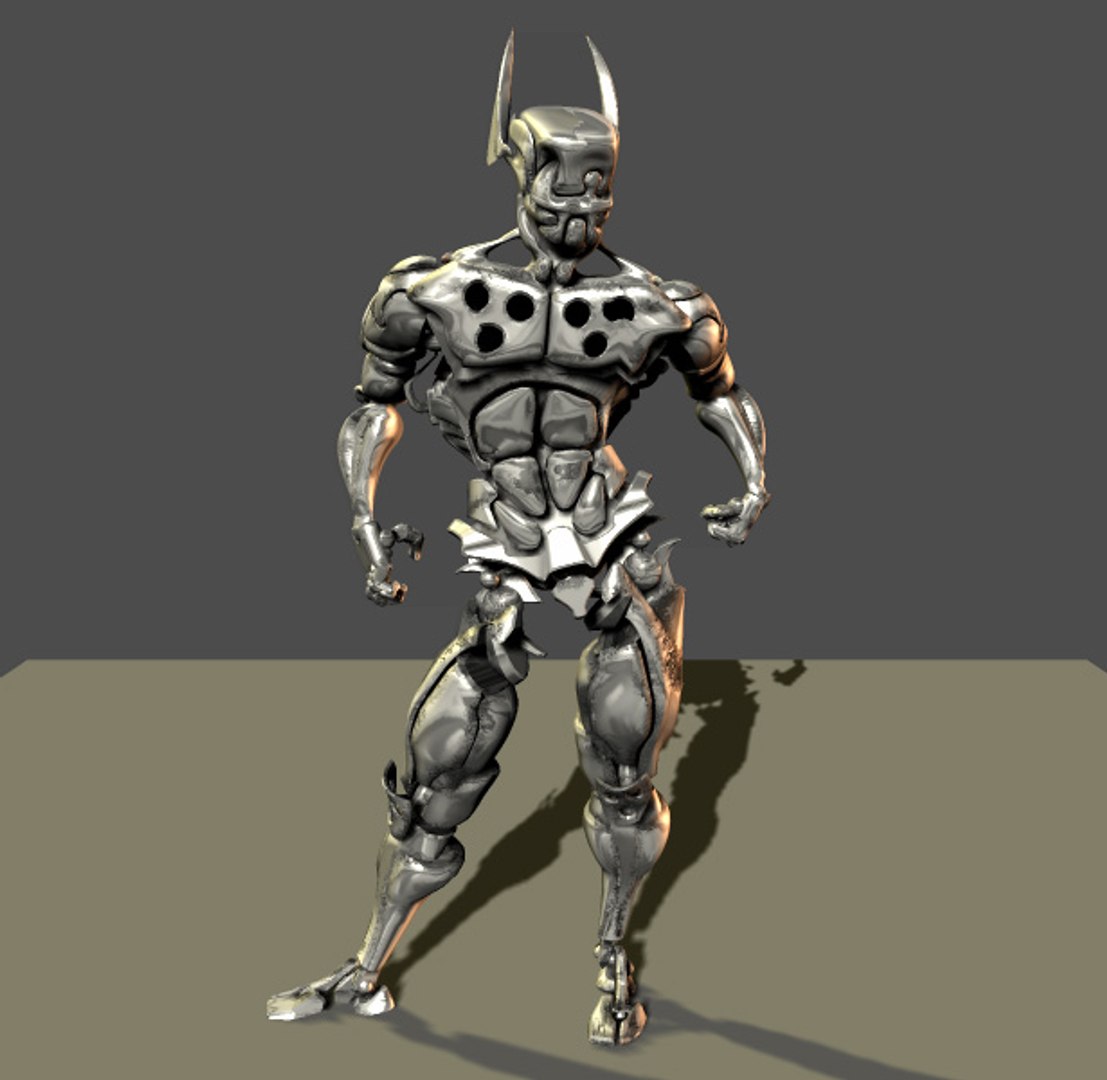 Robots Anime 3d Model