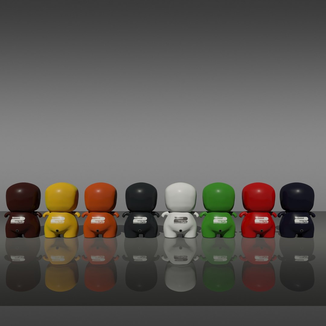 3d model collectable ci boys