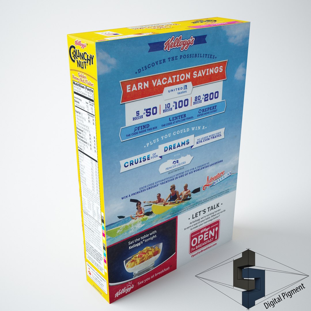 Crunchy Nut 3d Model