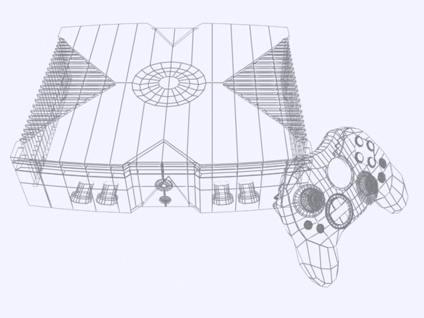 3d Xbox Model
