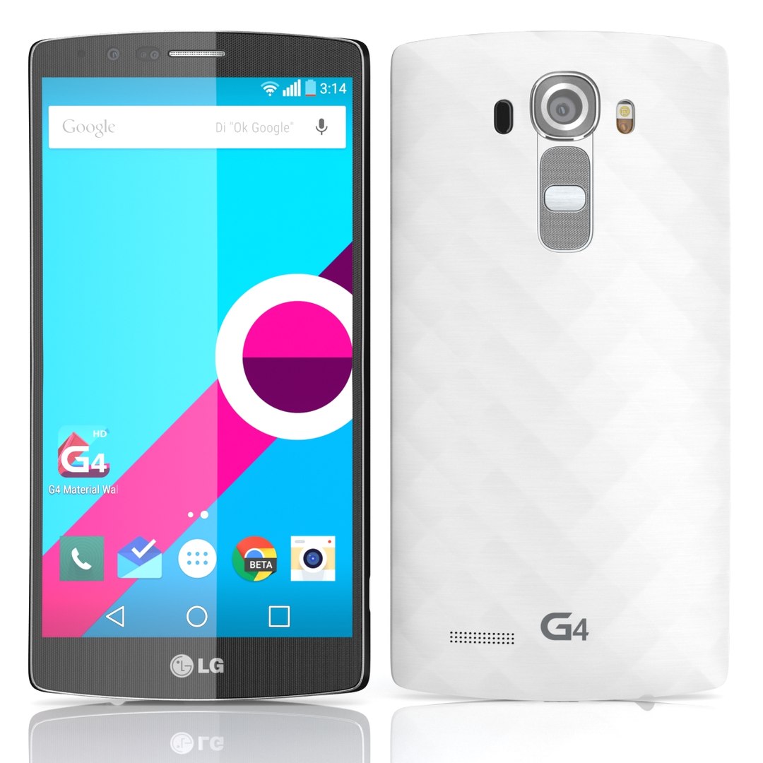 3d Model Lg G4 Metallic