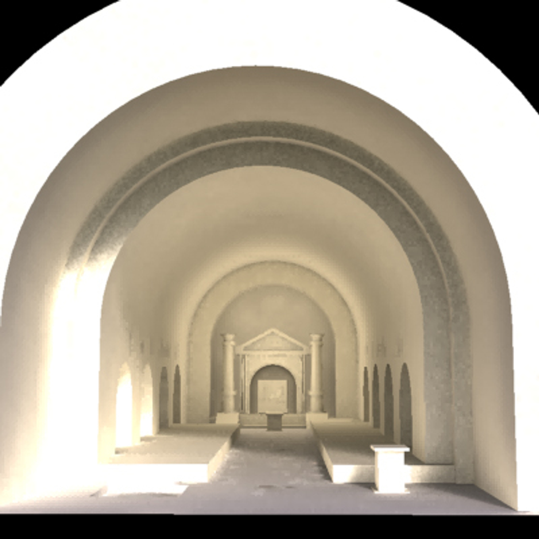 mithraeum church 3d model