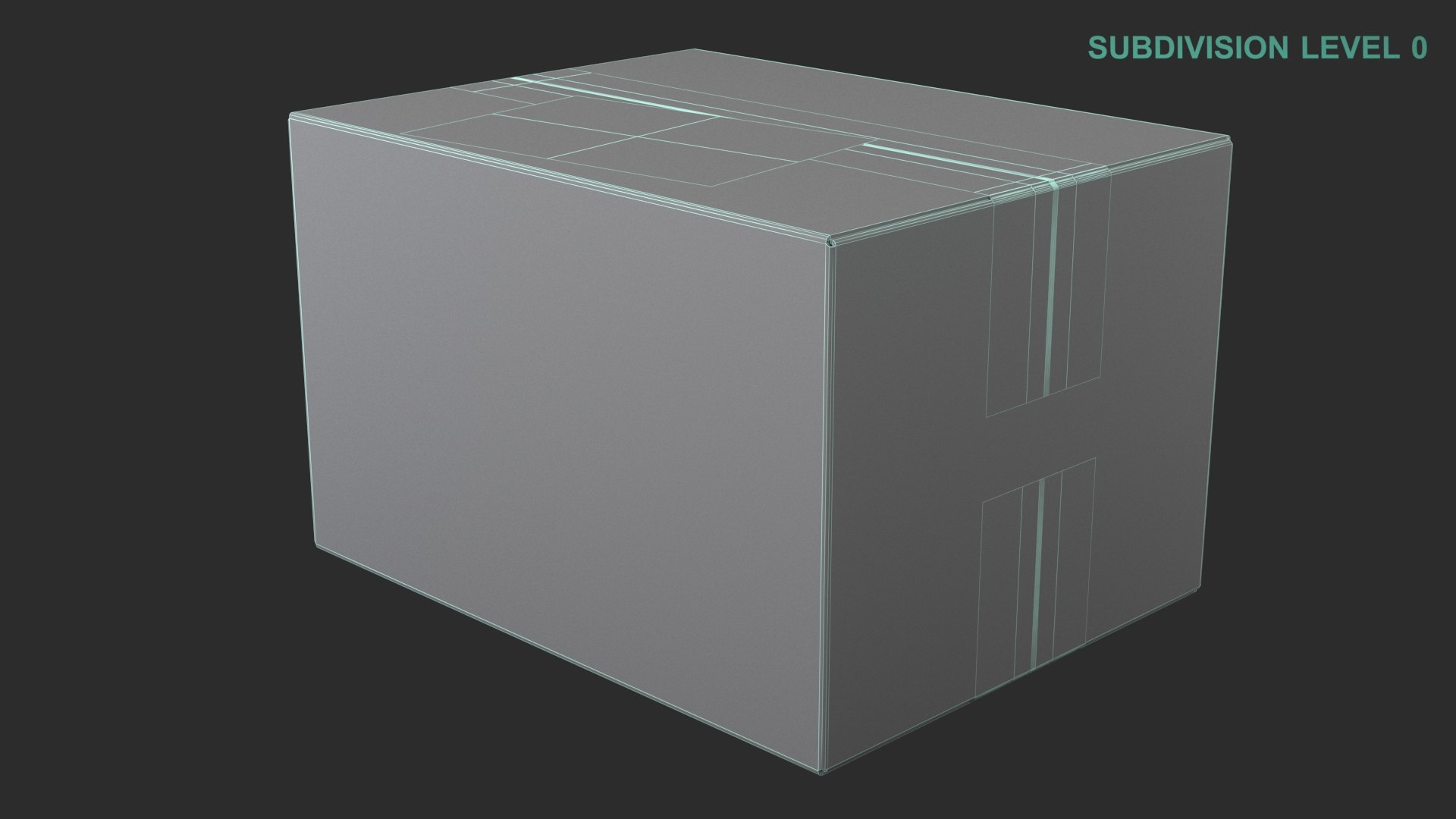 Amazon Parcels Box 33x25x20cm 3D Model - TurboSquid 1990589