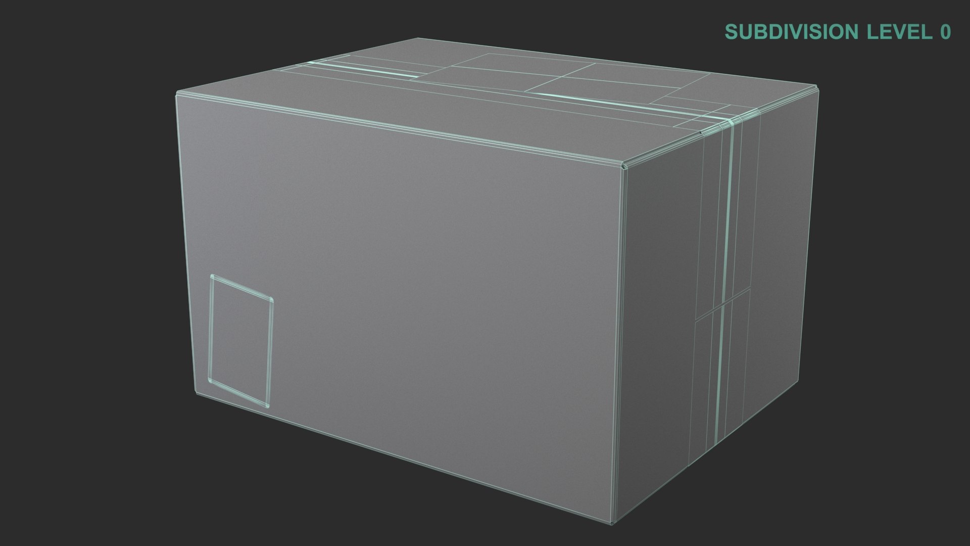 Amazon Parcels Box 33x25x20cm 3D Model - TurboSquid 1990589