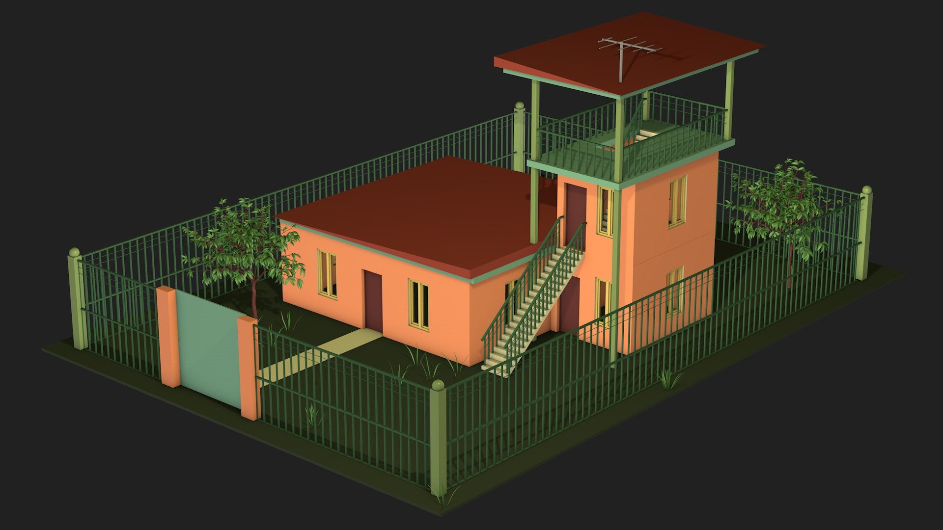3D Model Home Sweet Home - TurboSquid 2221571