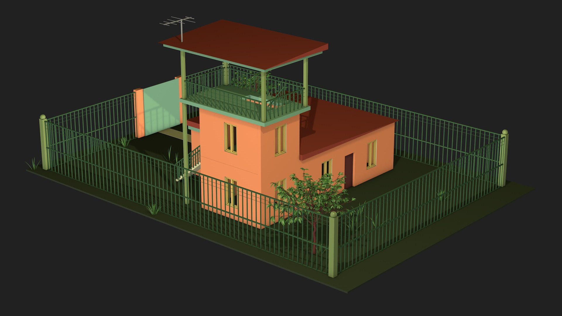 3D Model Home Sweet Home - TurboSquid 2221571