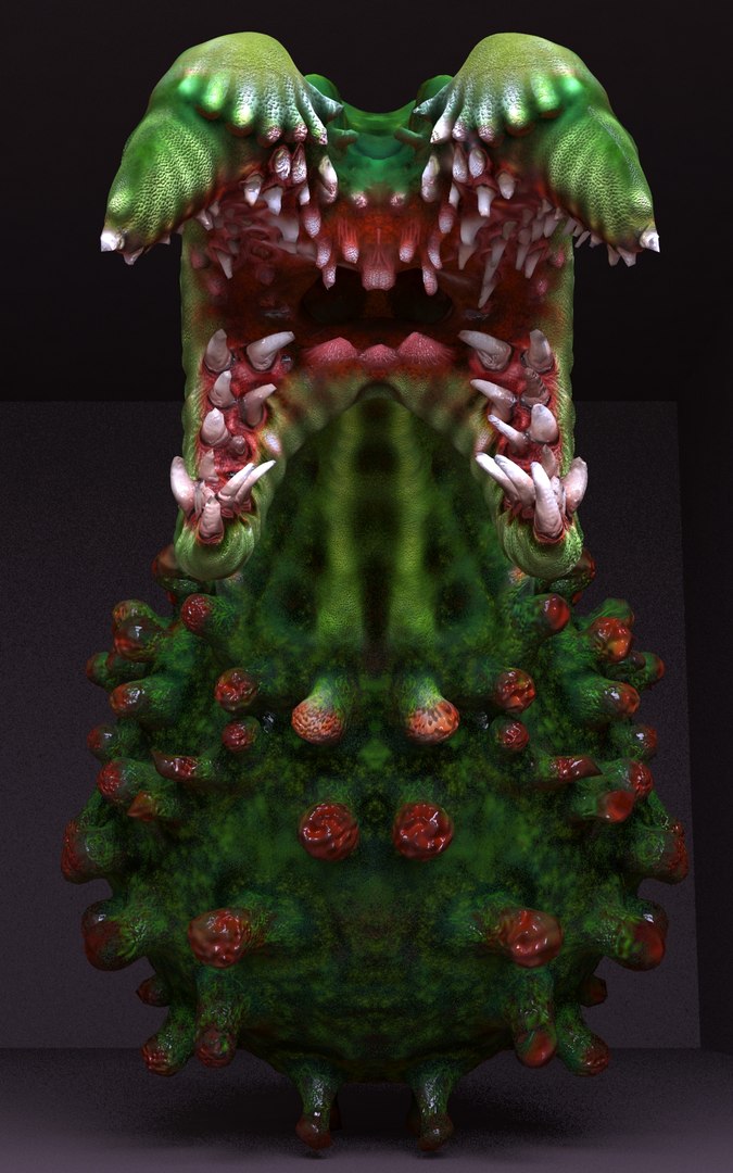Coronavirus Monster 3D - TurboSquid 1524408
