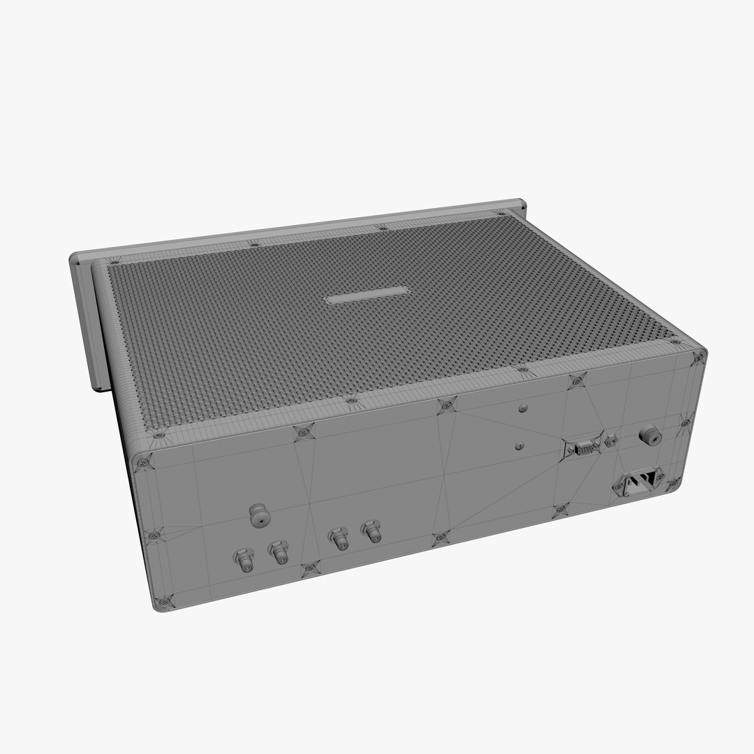 3D Audio Research PH9 Phono Stage Preamplifier black - TurboSquid 2007858