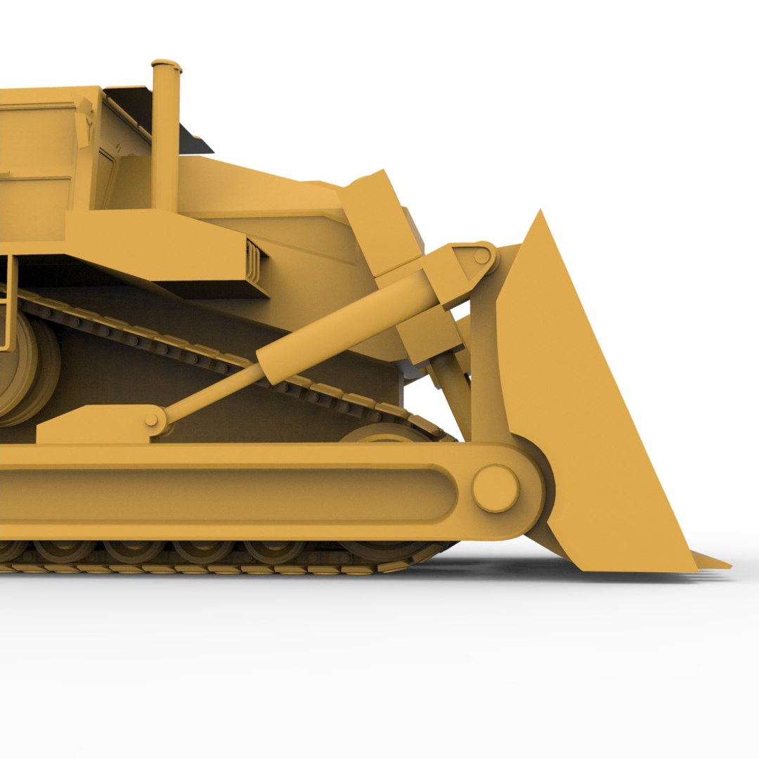 Bulldozer 3d Obj