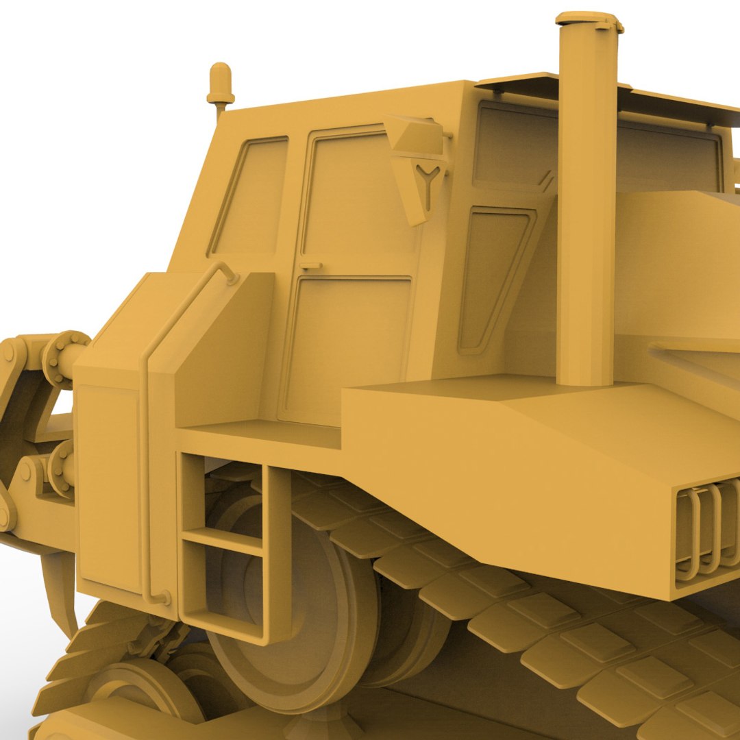 Bulldozer 3d Obj
