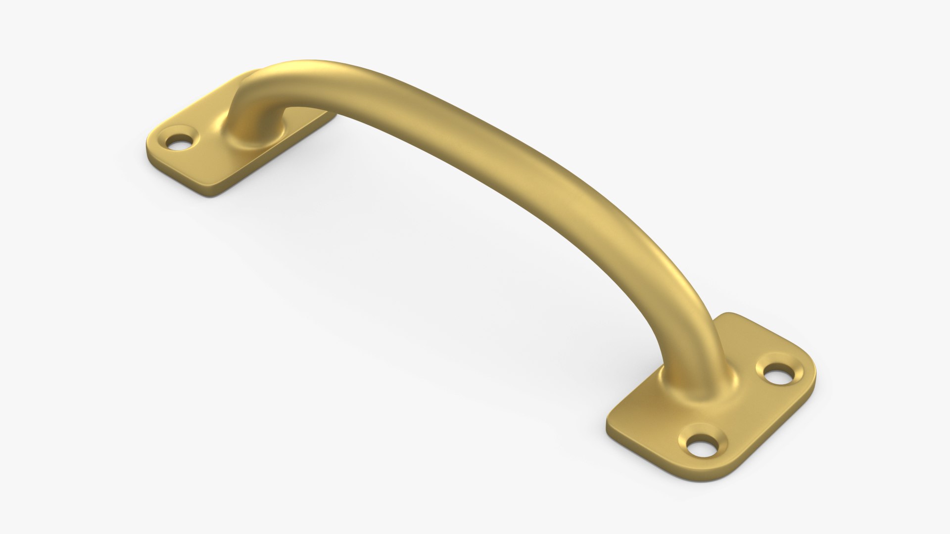 3D Model Kitchen Cabinet Handle Traditional Bronze - TurboSquid 2225903