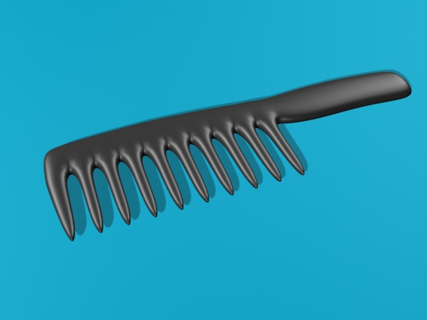hair comb 3d model