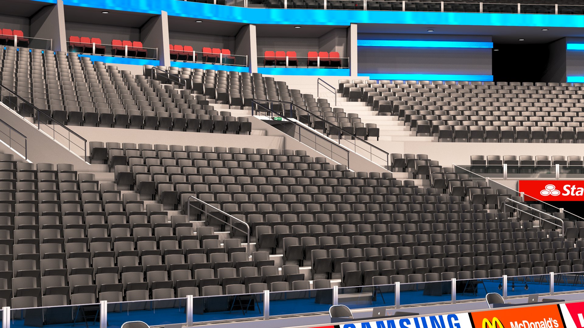 Curling arena interior 3D model - TurboSquid 1630140