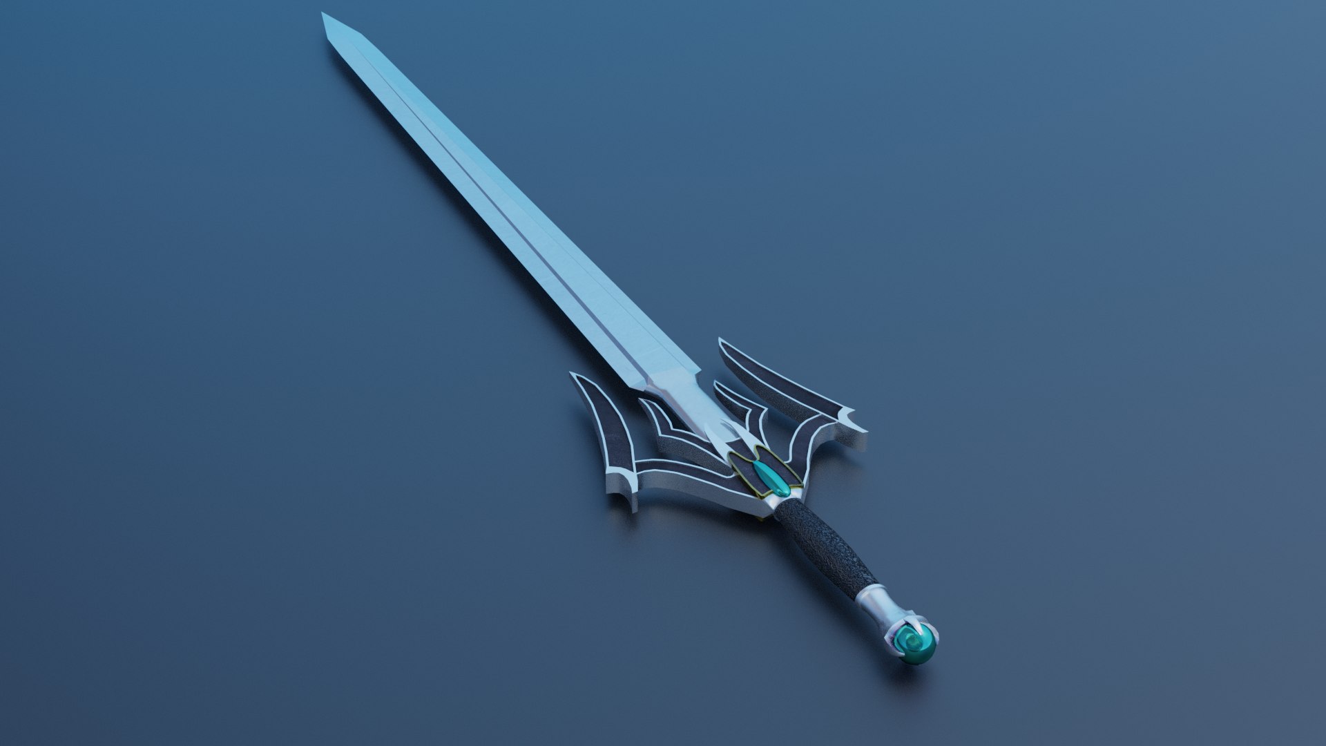 Low Poly One-Handed Longsword 3D model - TurboSquid 1873852