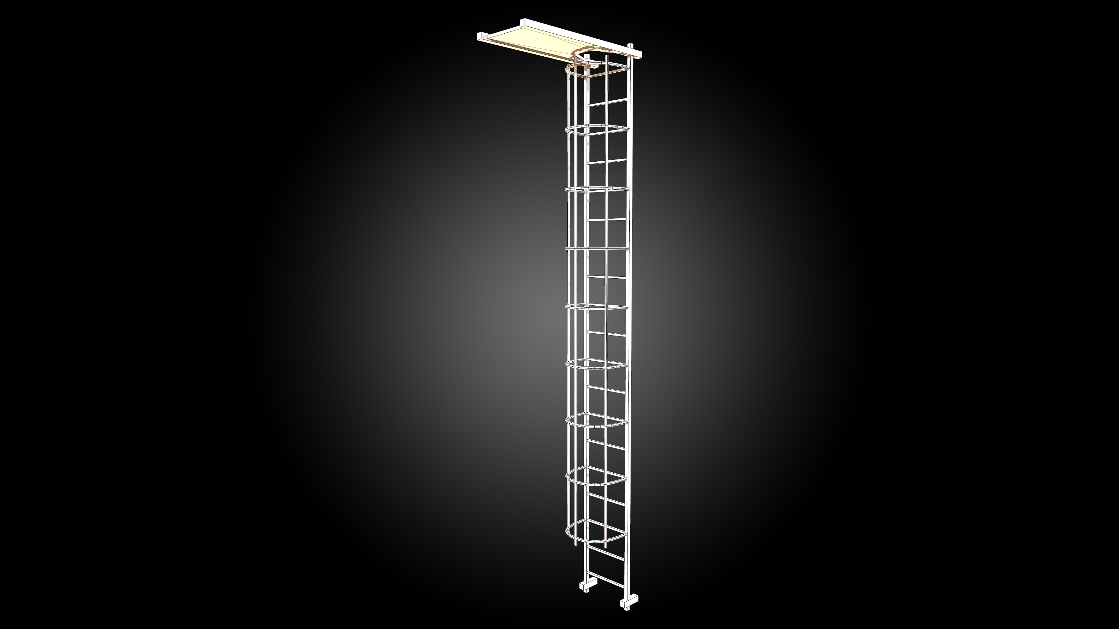 3D Ladder Module A - TurboSquid 1807483