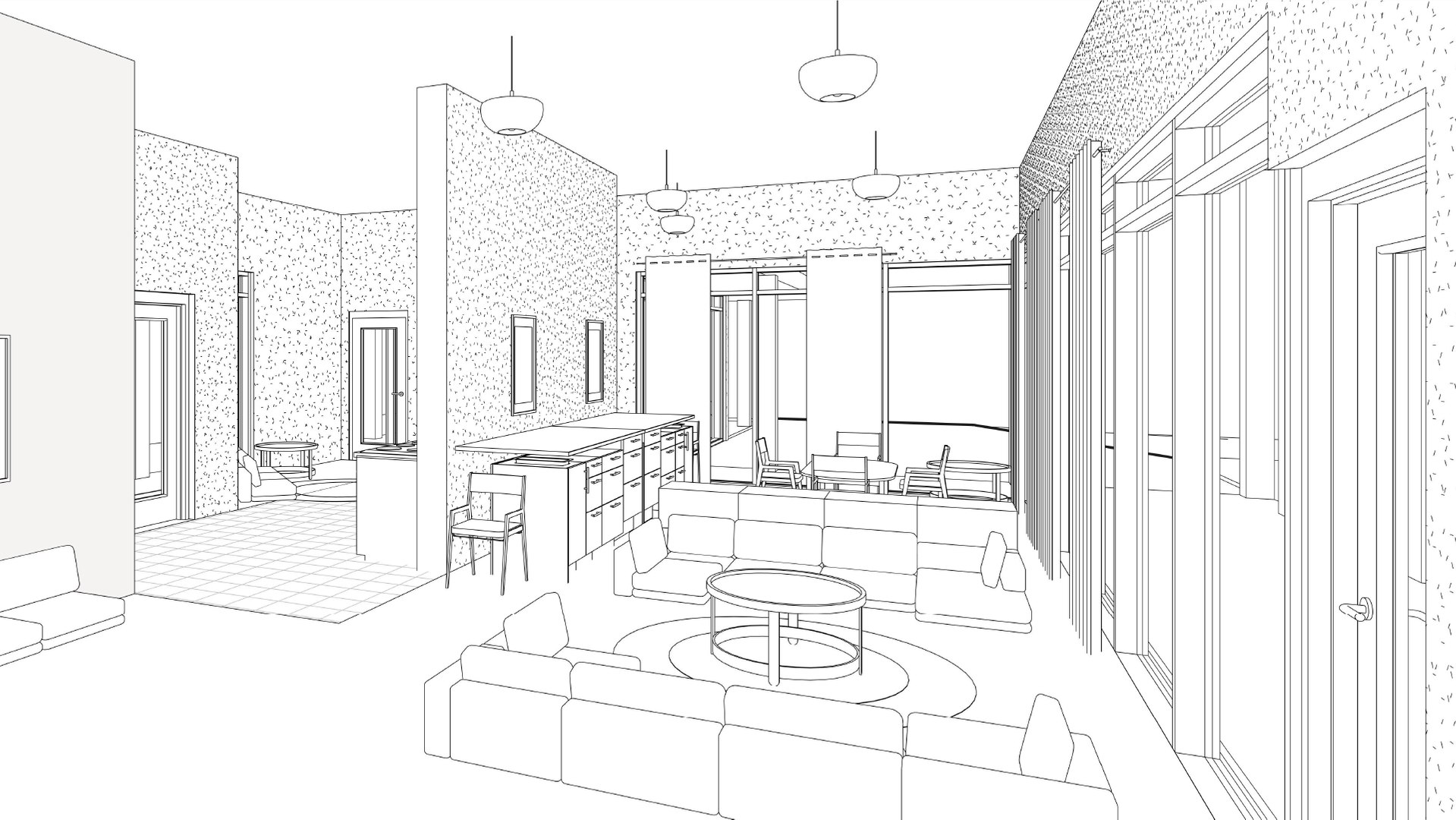 3d Flat House Revit 3d Model Turbosquid 2162909