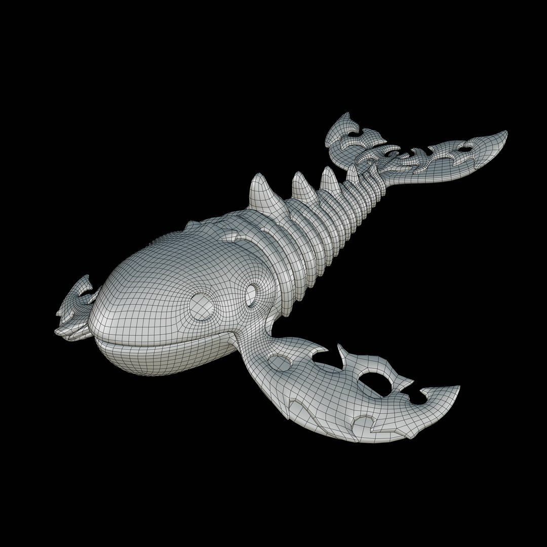 Fat-bellied Blue Whale 3D Model - TurboSquid 2426465