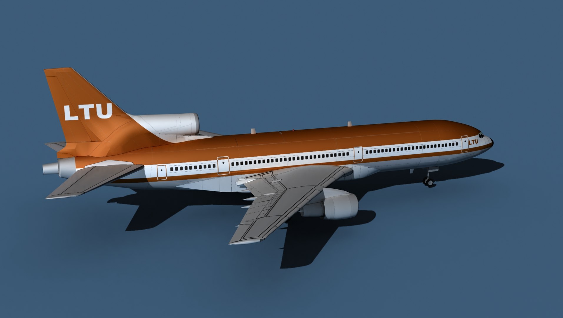 3D Lockheed L-1011-50 LTU - TurboSquid 1921627