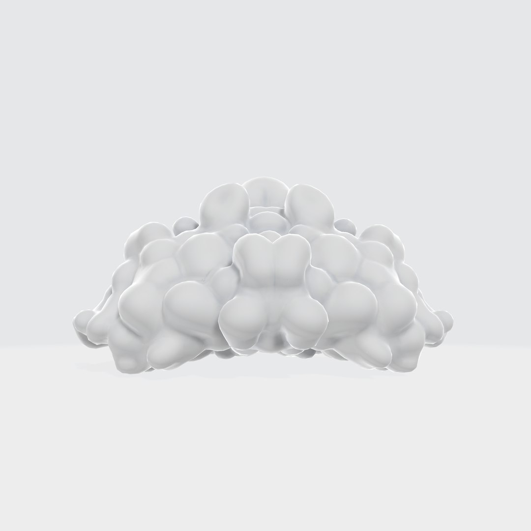 Fluffy Cloud 3D Model - TurboSquid 2272251