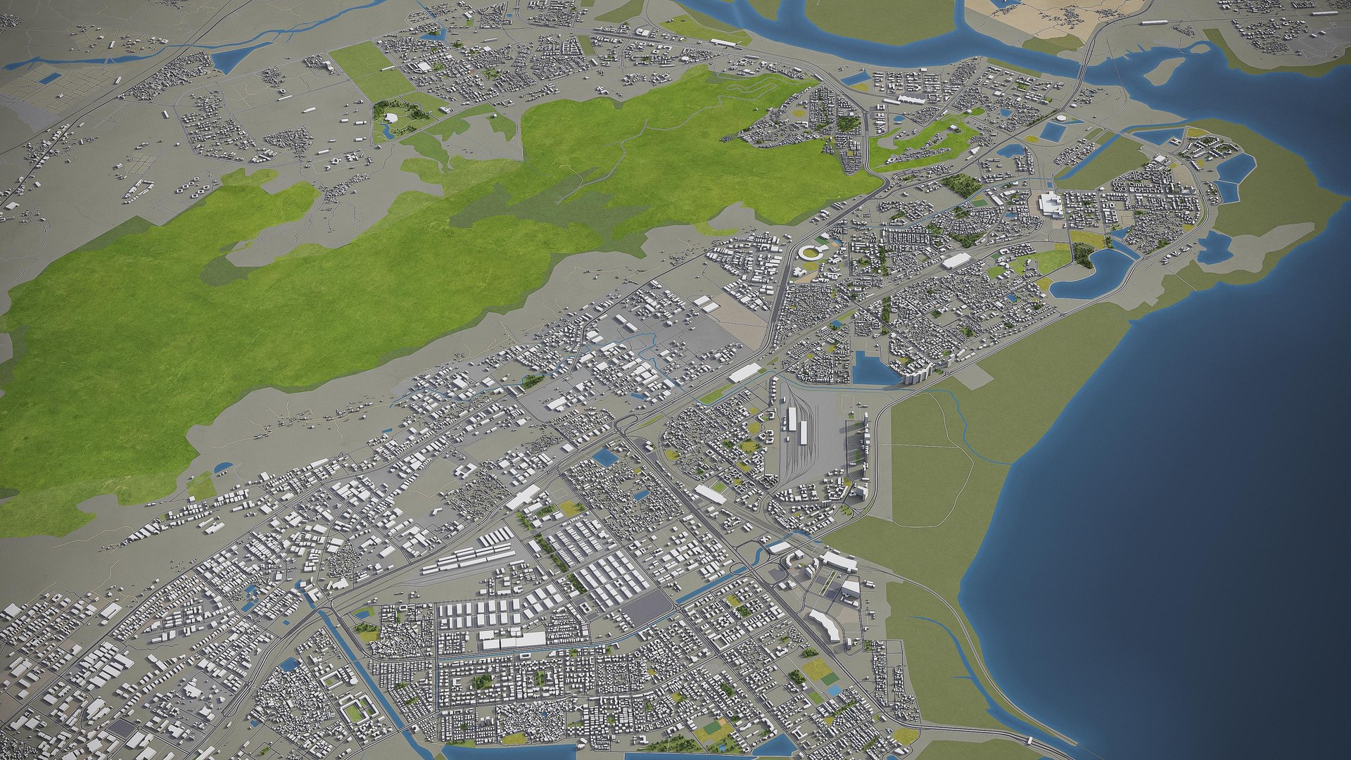 3D Navi Mumbai Surrounding - - TurboSquid 1503564