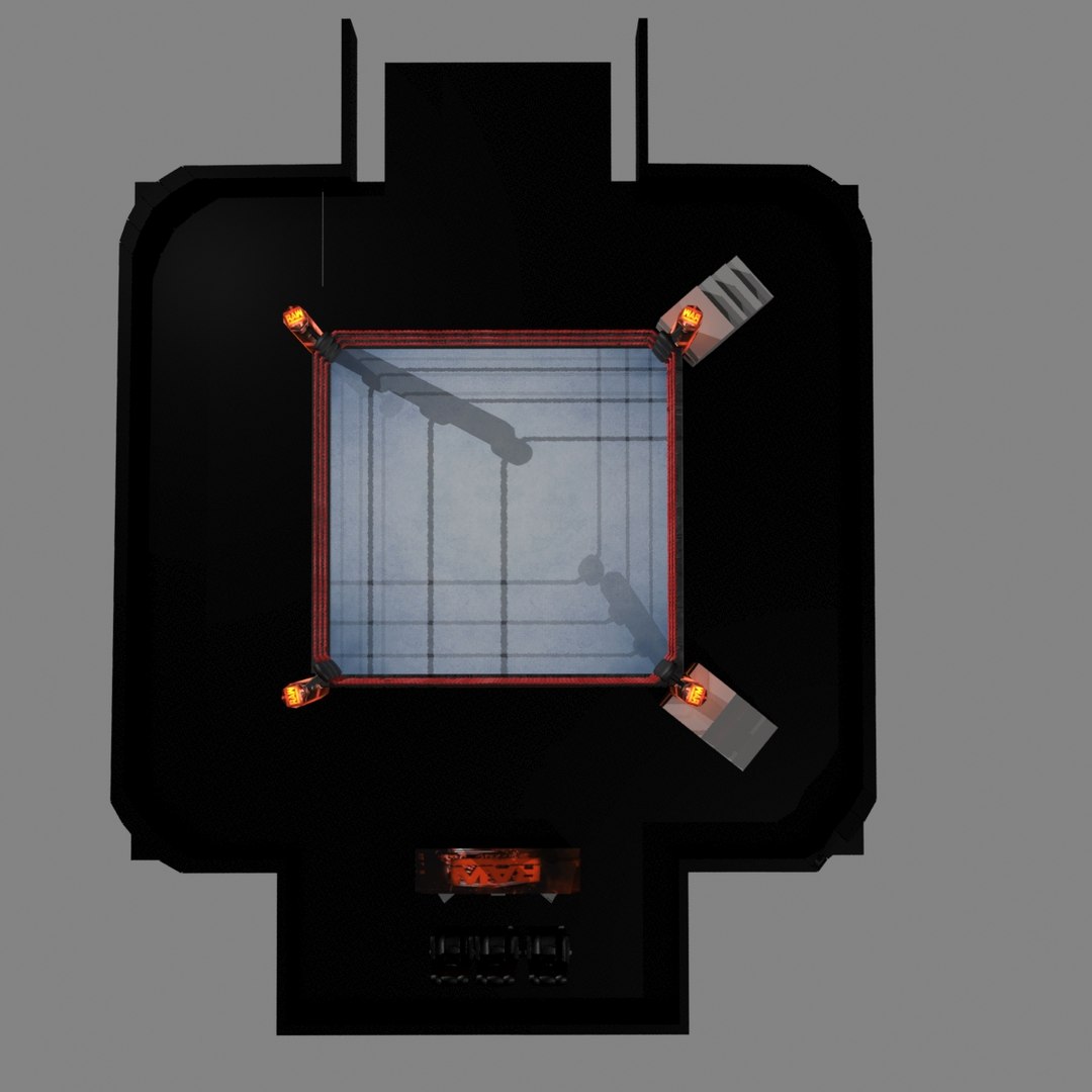 Wwe Arena 3D Model - TurboSquid 1216456