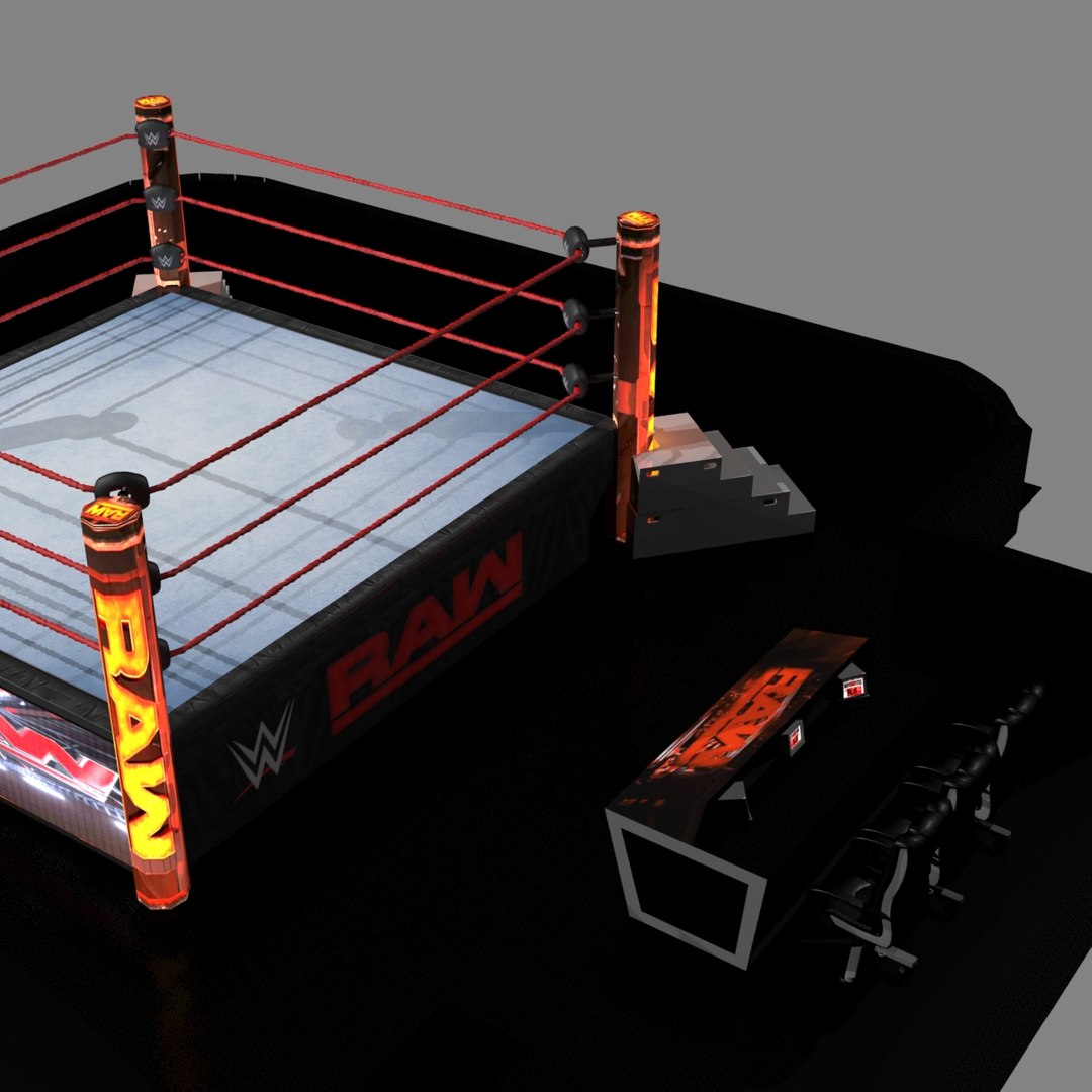 Wwe Arena 3D Model - TurboSquid 1216456