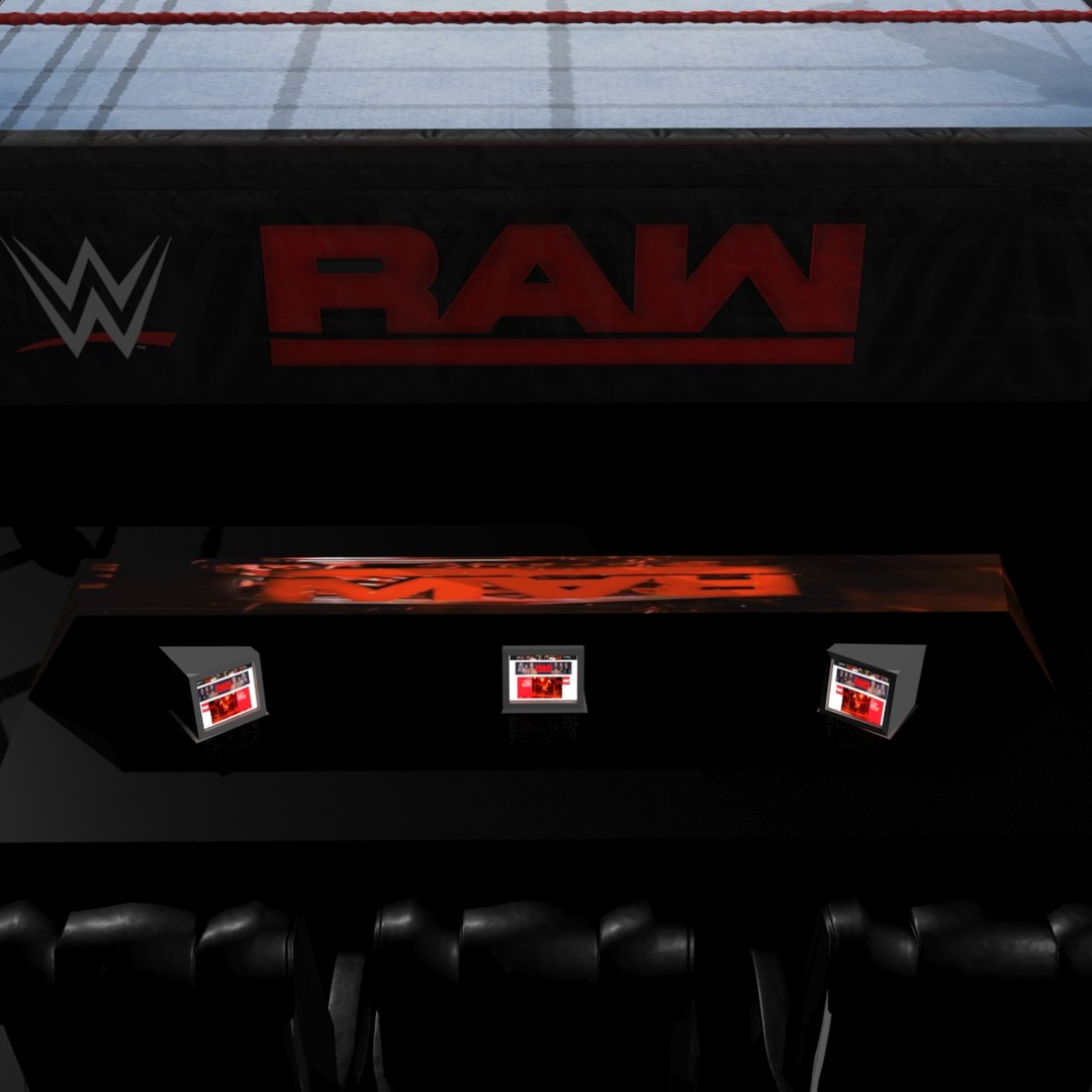 Wwe Arena 3D Model - TurboSquid 1216456