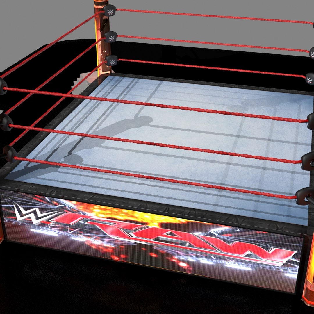 Wwe Arena 3D Model - TurboSquid 1216456