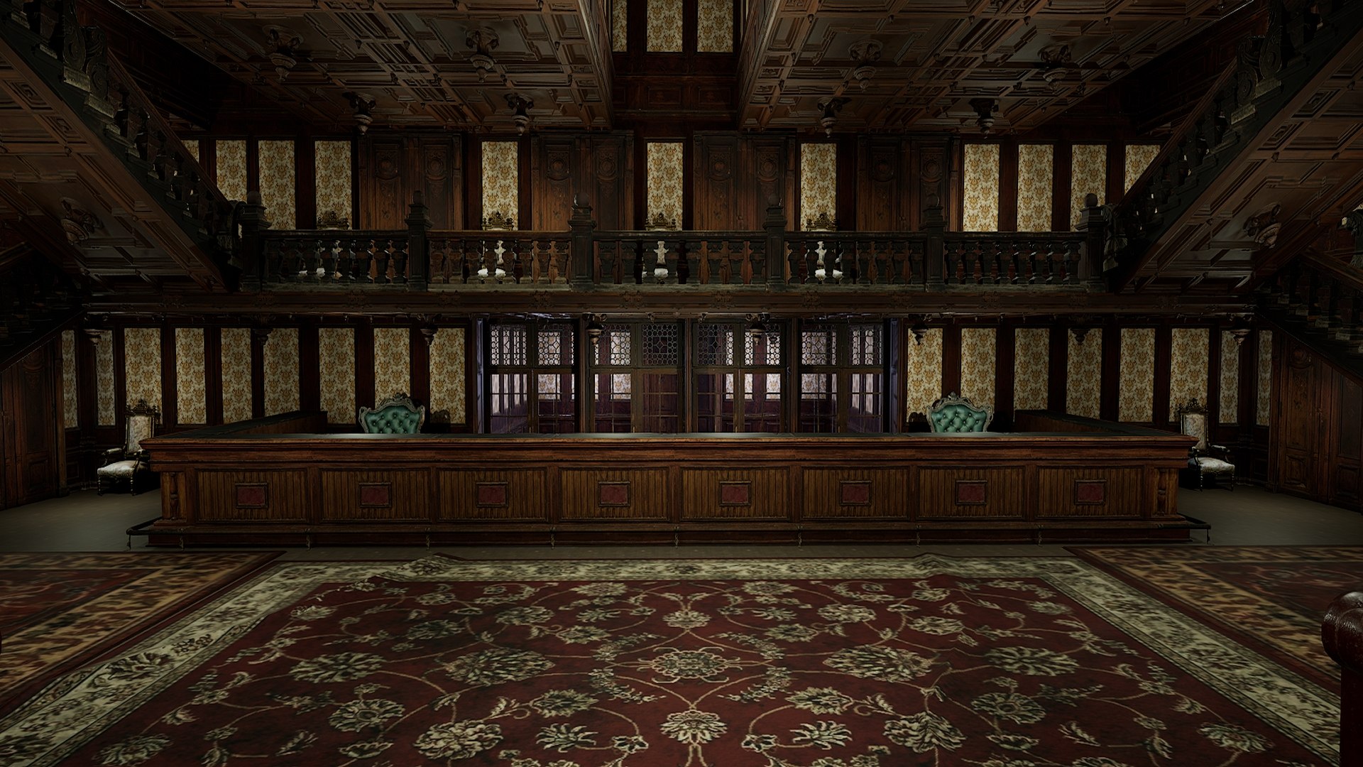 3D Victorian Hotel Mansion Manor Mega Five Storey - TurboSquid 2375304