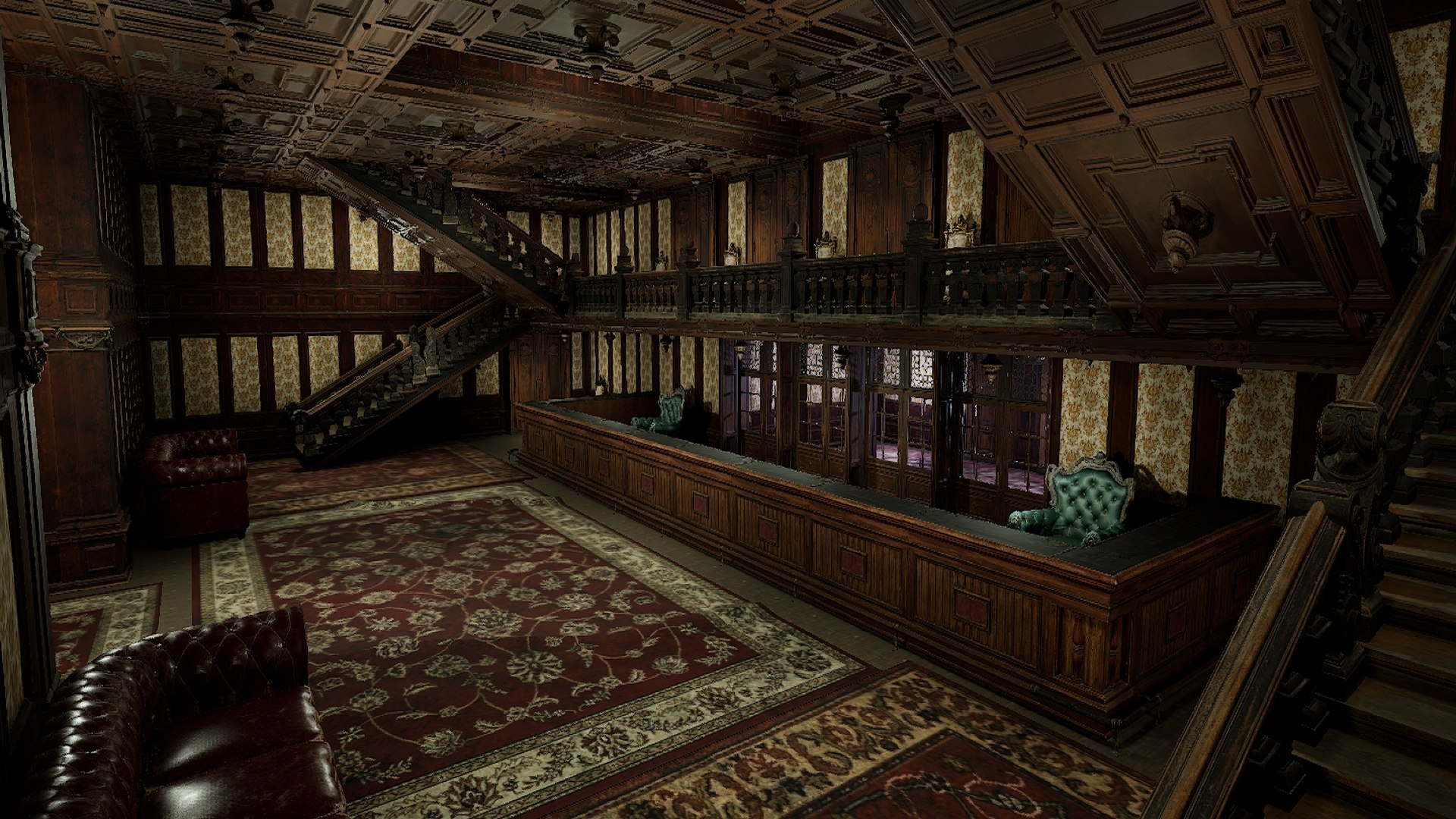 3D Victorian Hotel Mansion Manor Mega Five Storey - TurboSquid 2375304
