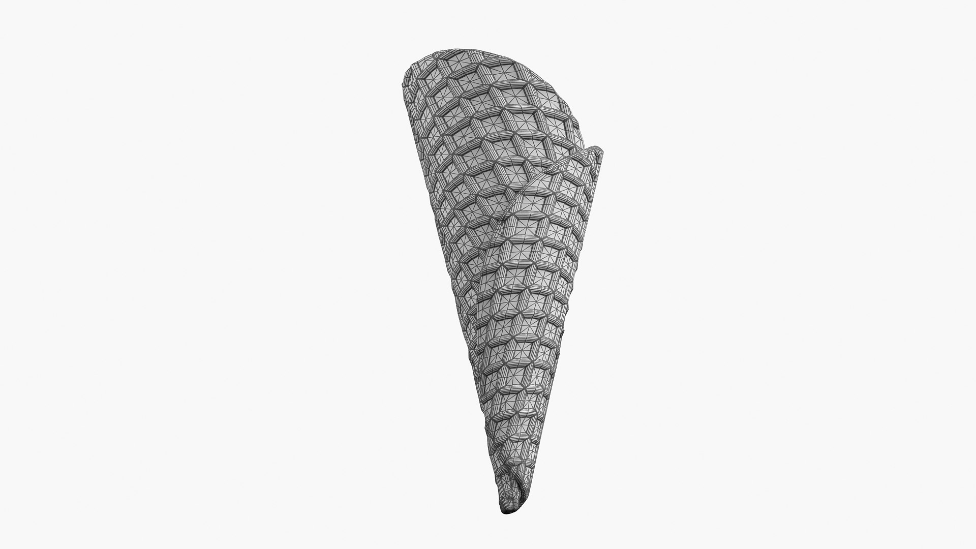 Waffle Cones Collection 3D Model - TurboSquid 2313813