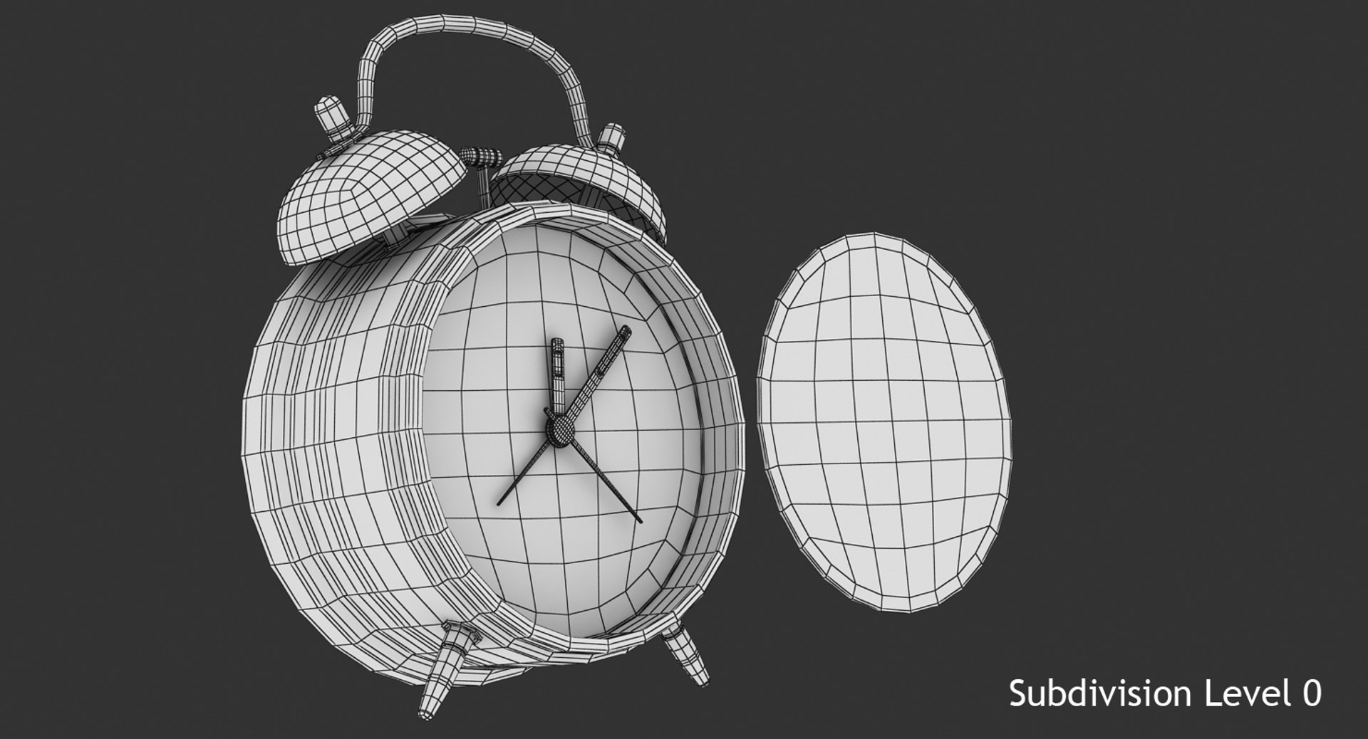 3D Alarm Clock - TurboSquid 1256176