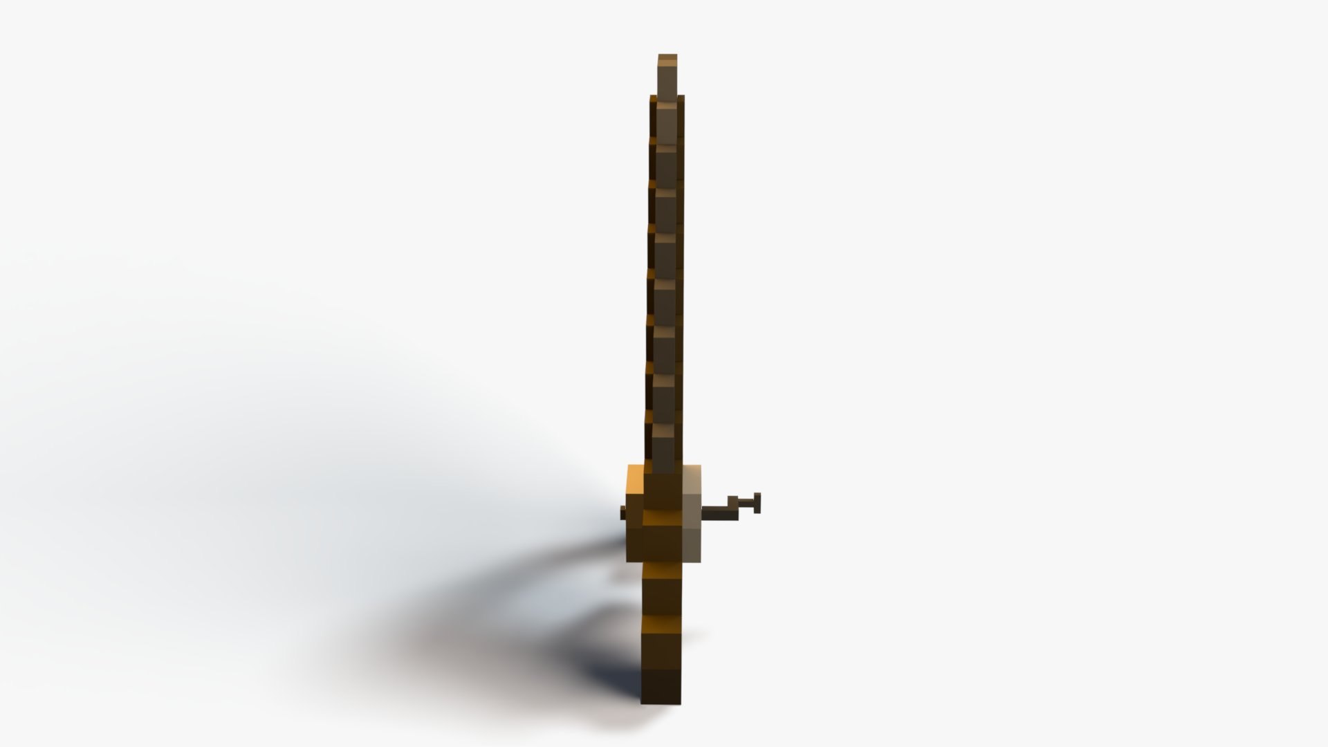 3D Minecraft Fishing Rod - TurboSquid 2477234