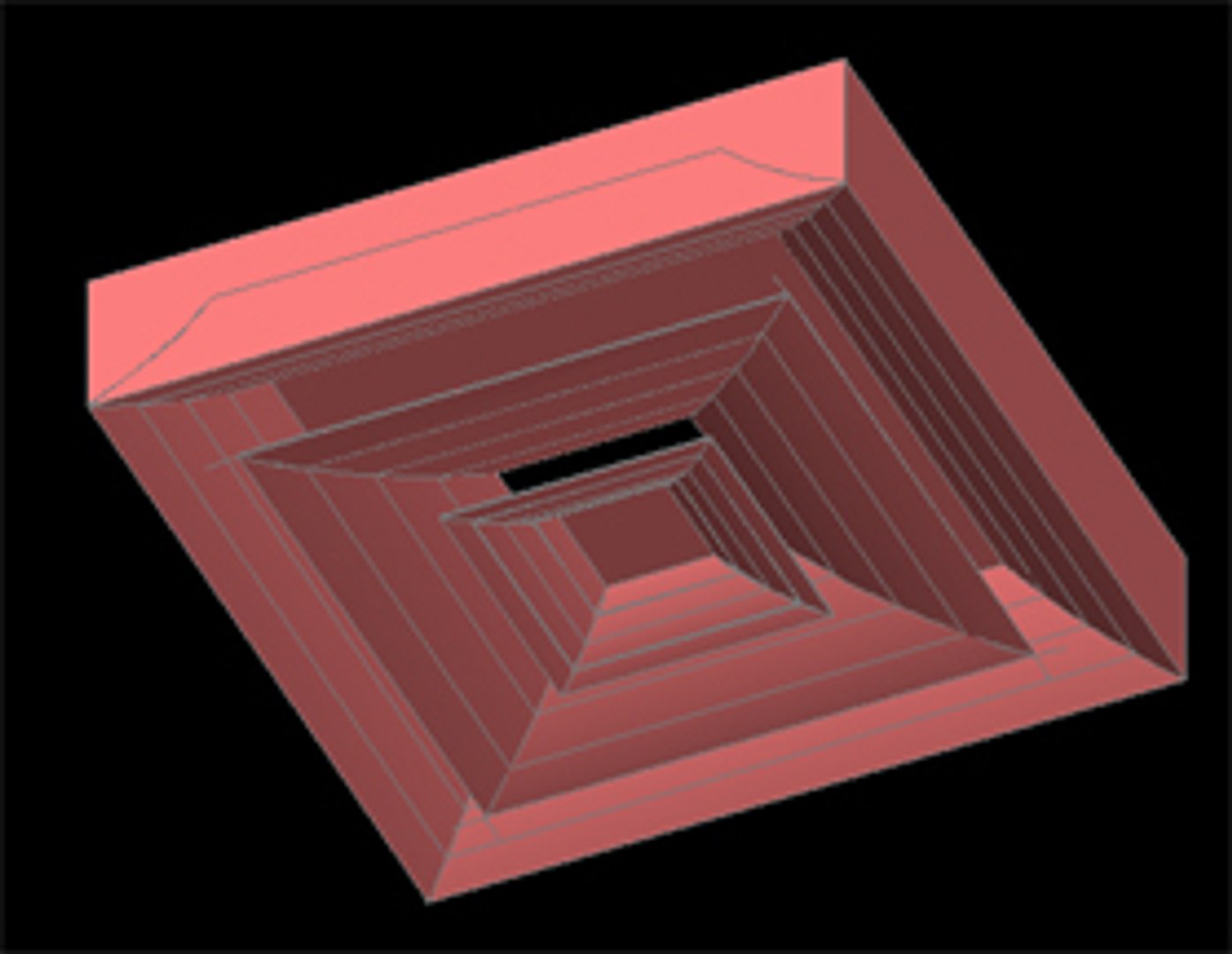 3d Model 2x2 Diffuser