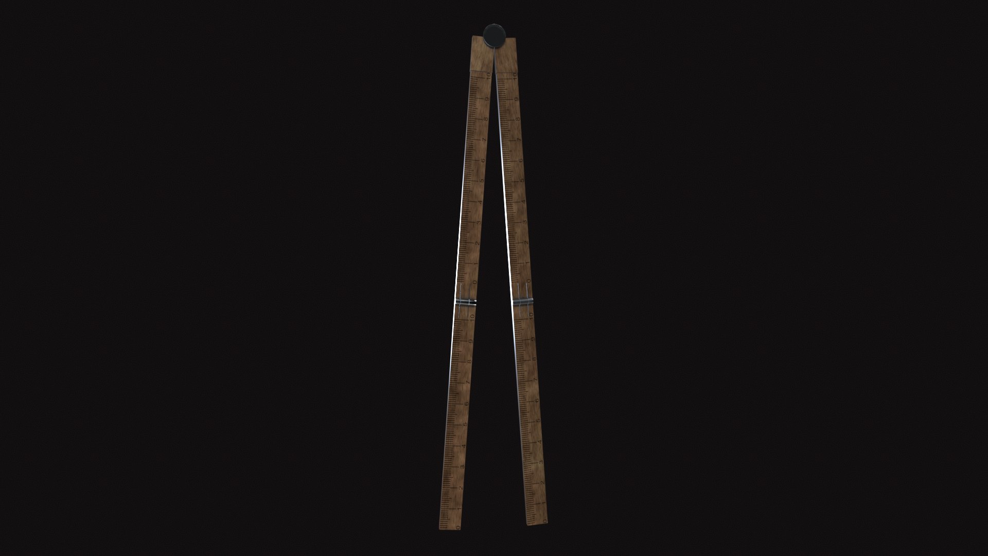 3D Medieval Wooden Measuring Stick - TurboSquid 2322102