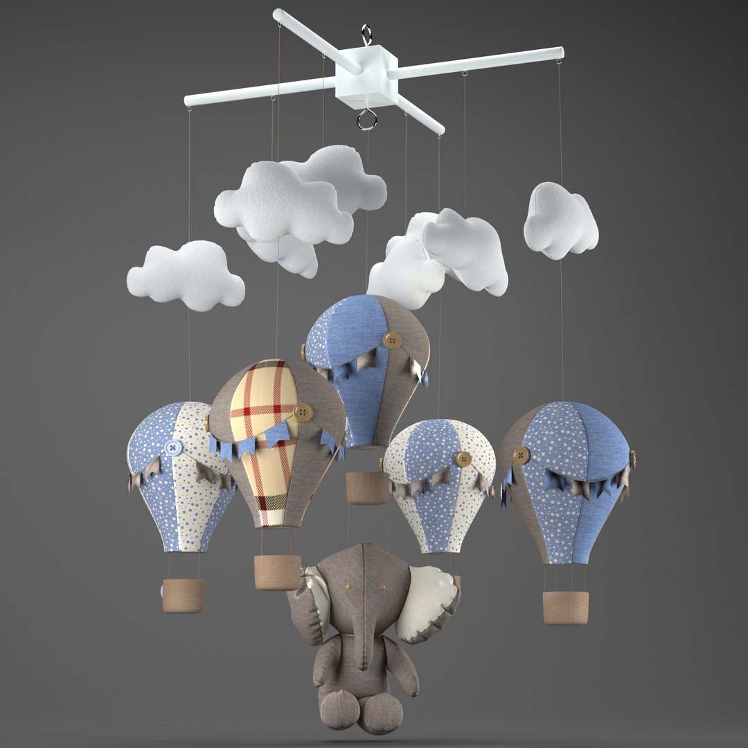 3D baby mobil - TurboSquid 1566536
