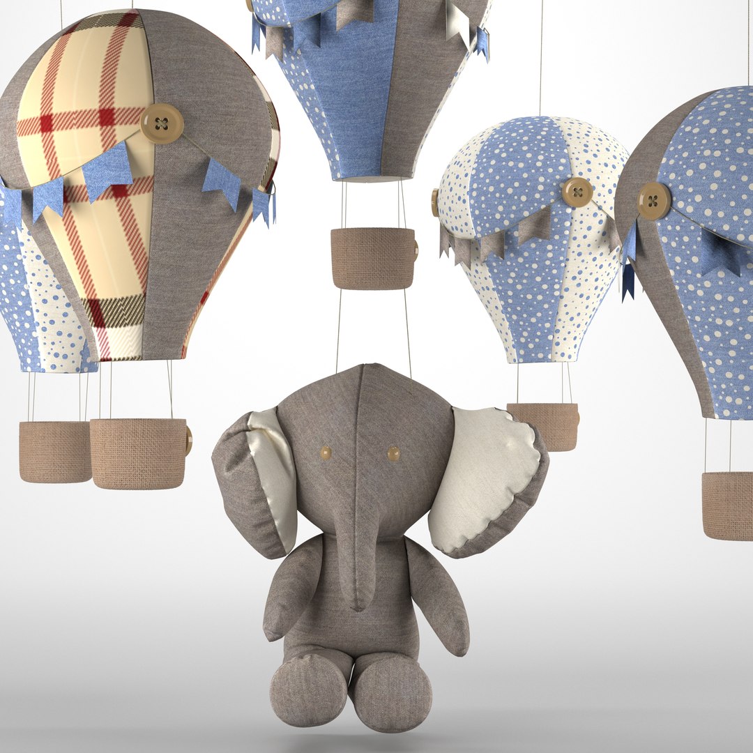 3D baby mobil - TurboSquid 1566536