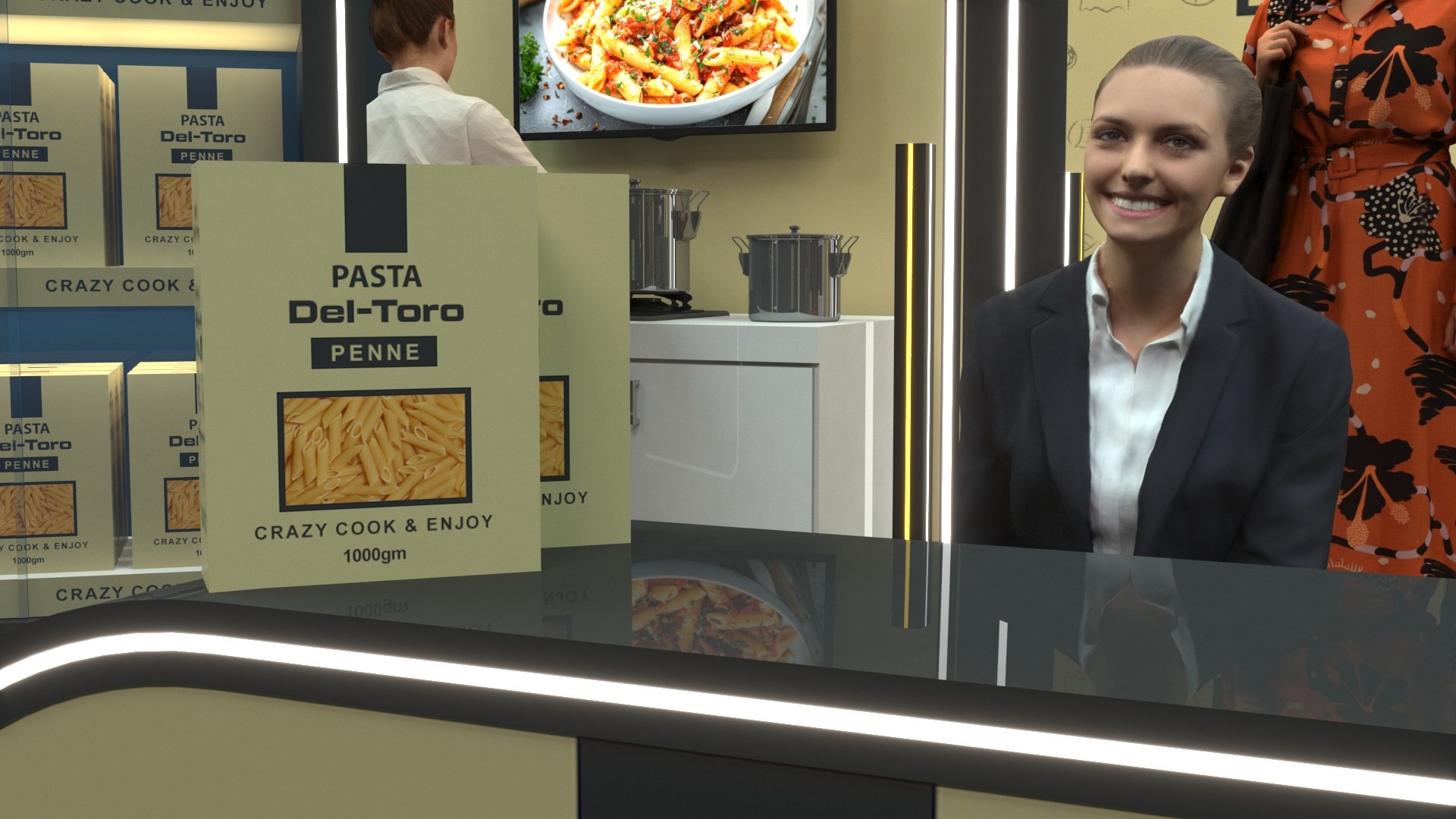 3D Model Booth Exhibition Stand Stall - TurboSquid 2414822