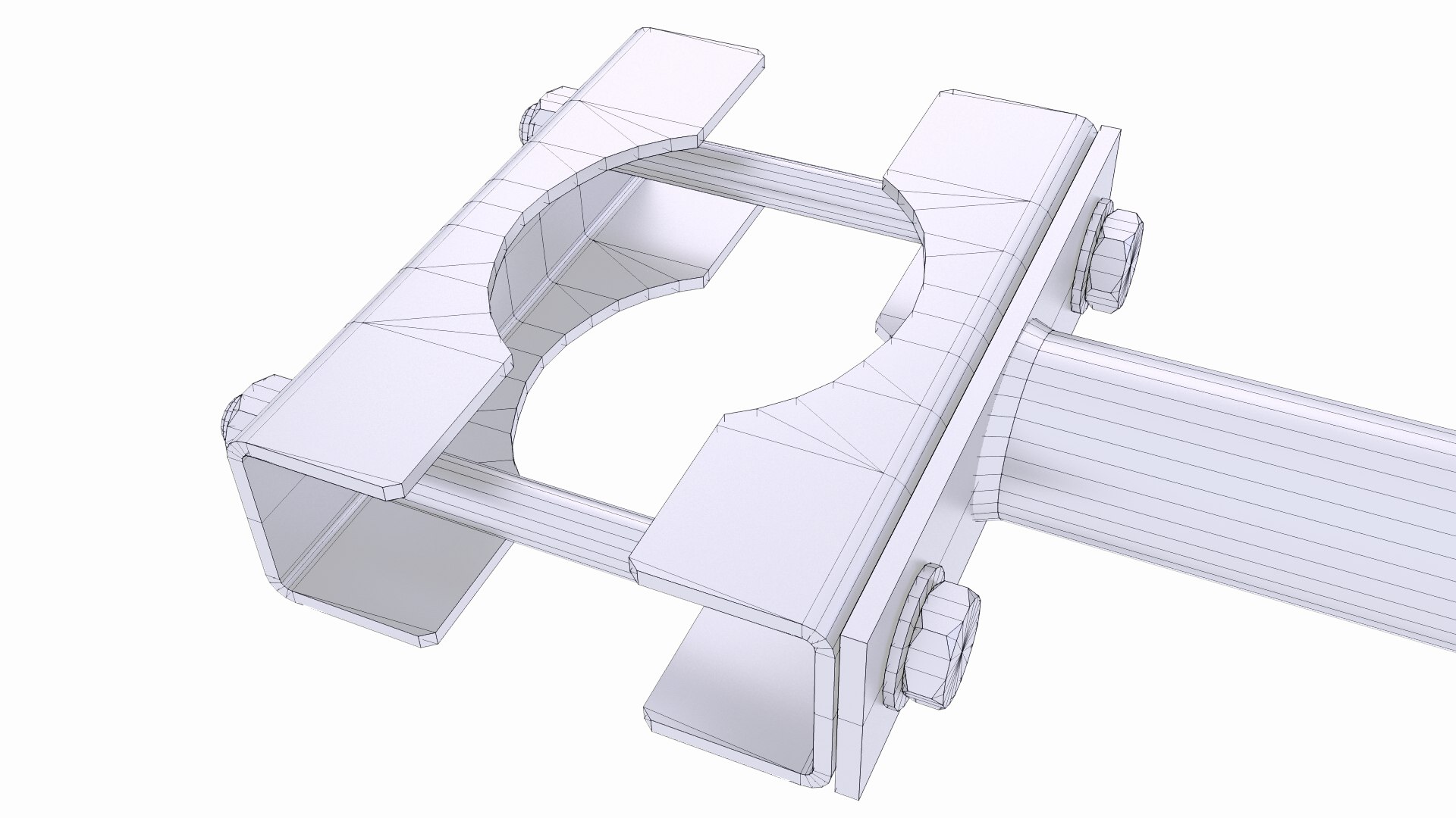 Mast Clamps V4 3D Model - TurboSquid 2417619