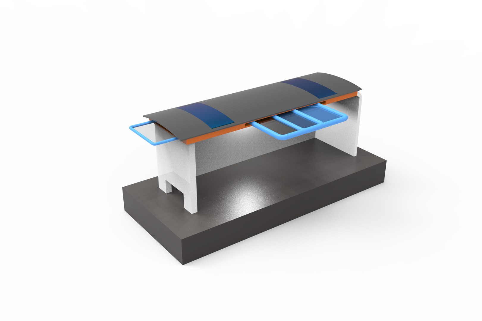 Flood Prevention Intelligent Bus Stop Designinflatable Folding Life ...