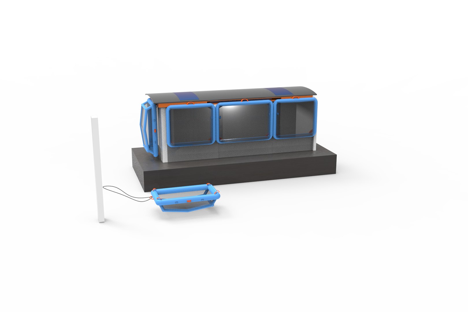 Flood Prevention Intelligent Bus Stop Designinflatable Folding Life ...
