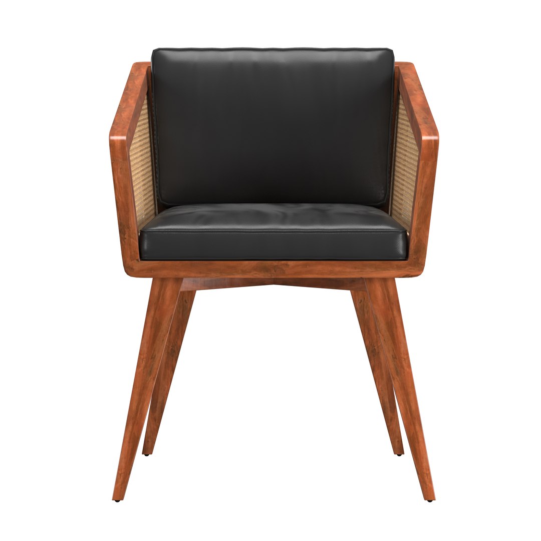 3D VINNY JAY RATTAN CHAIR Model - TurboSquid 1897660