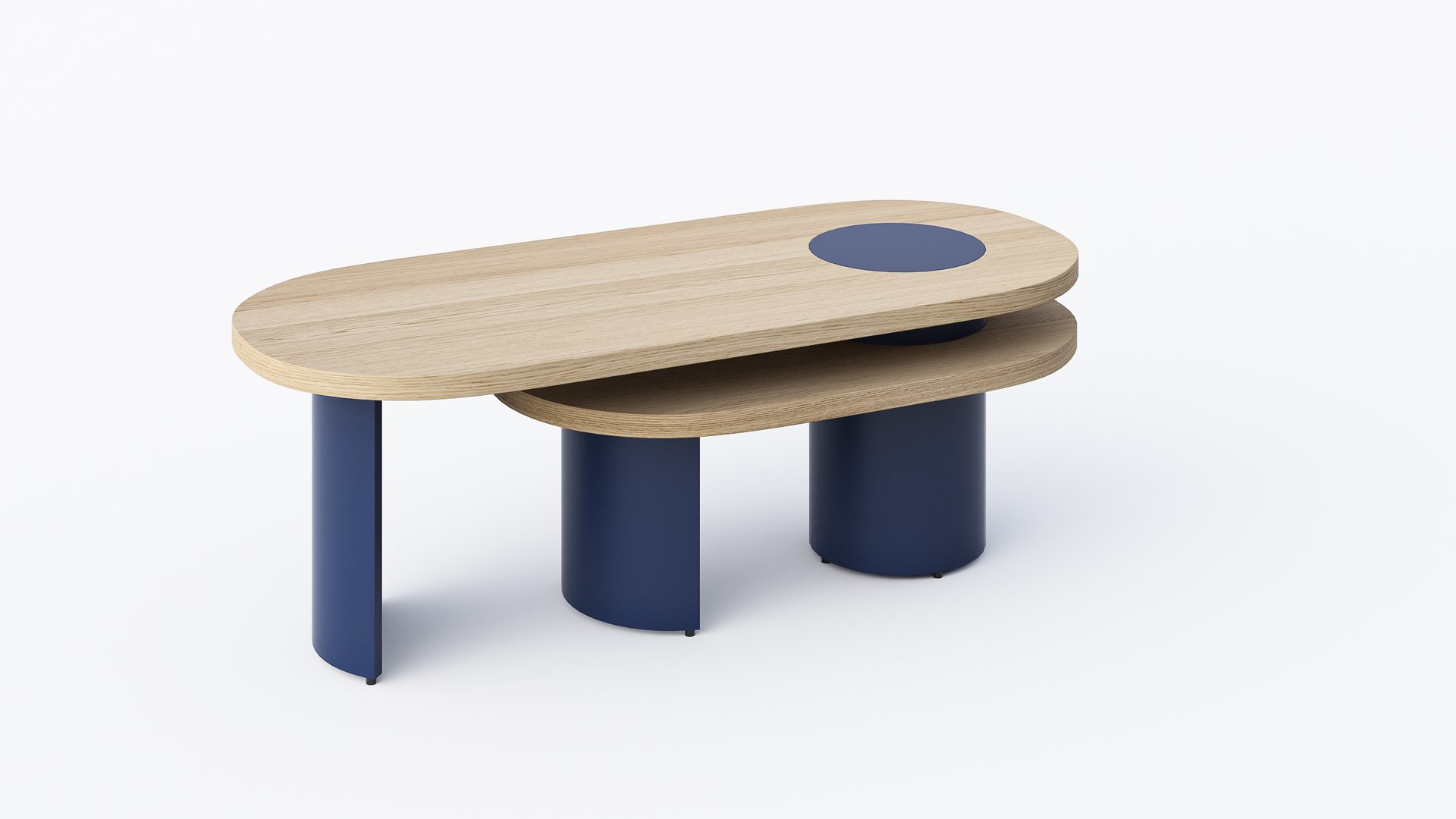 Teulat NORI Tables 3D Model - TurboSquid 2037684