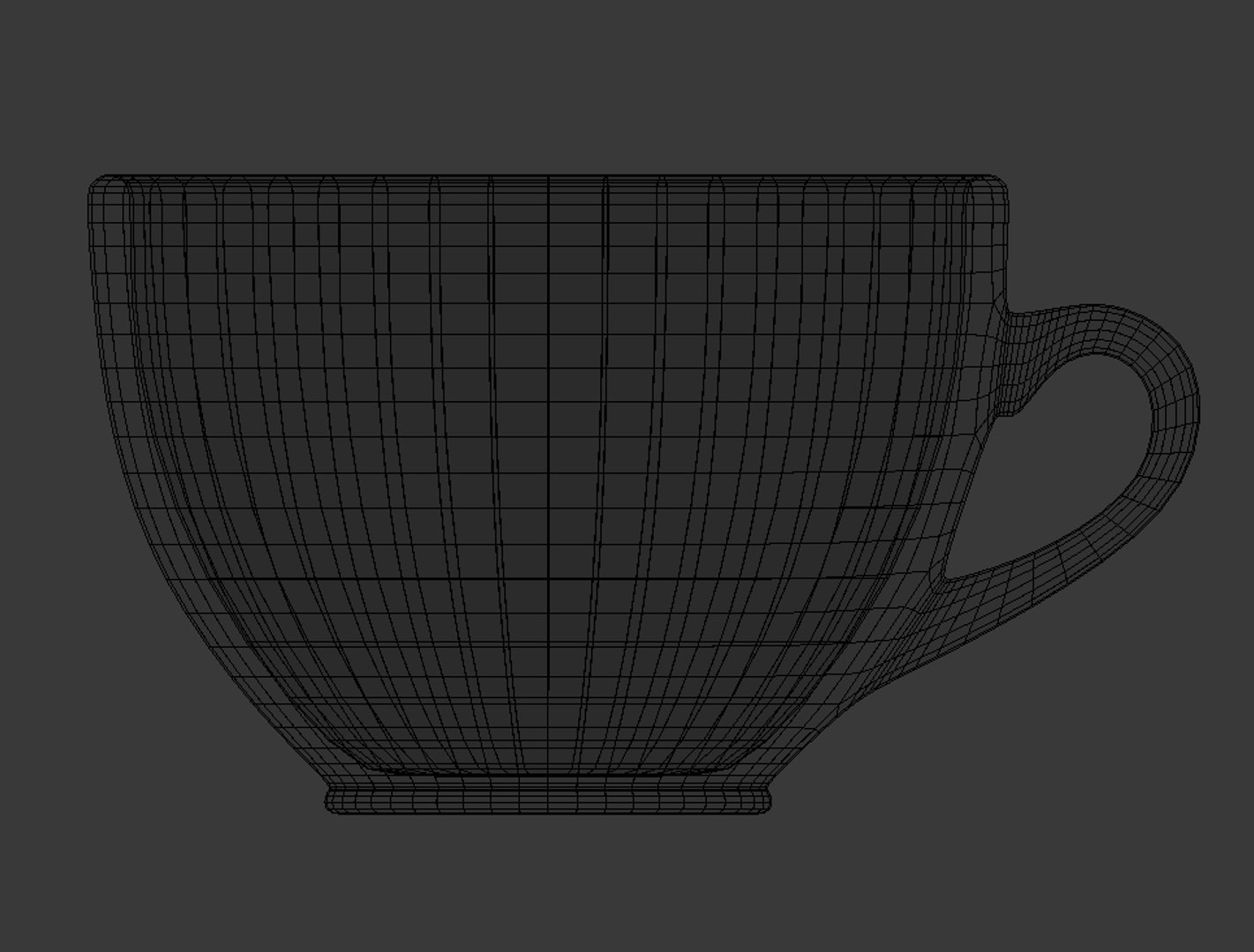 3d Model Tea Cup Coffee