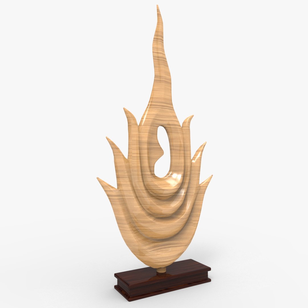 3D Abstract Statue Model - TurboSquid 1723716