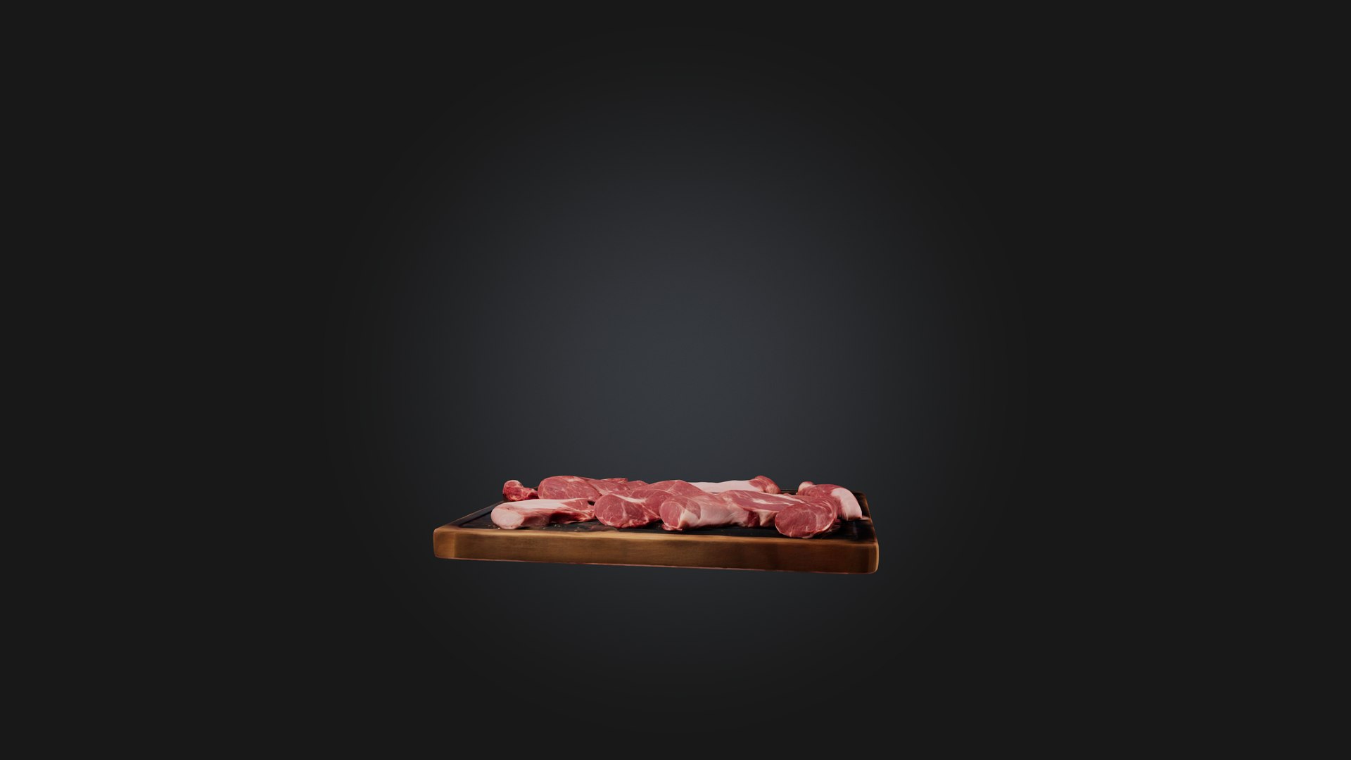 3D Model Butchers Meat - TurboSquid 2290948