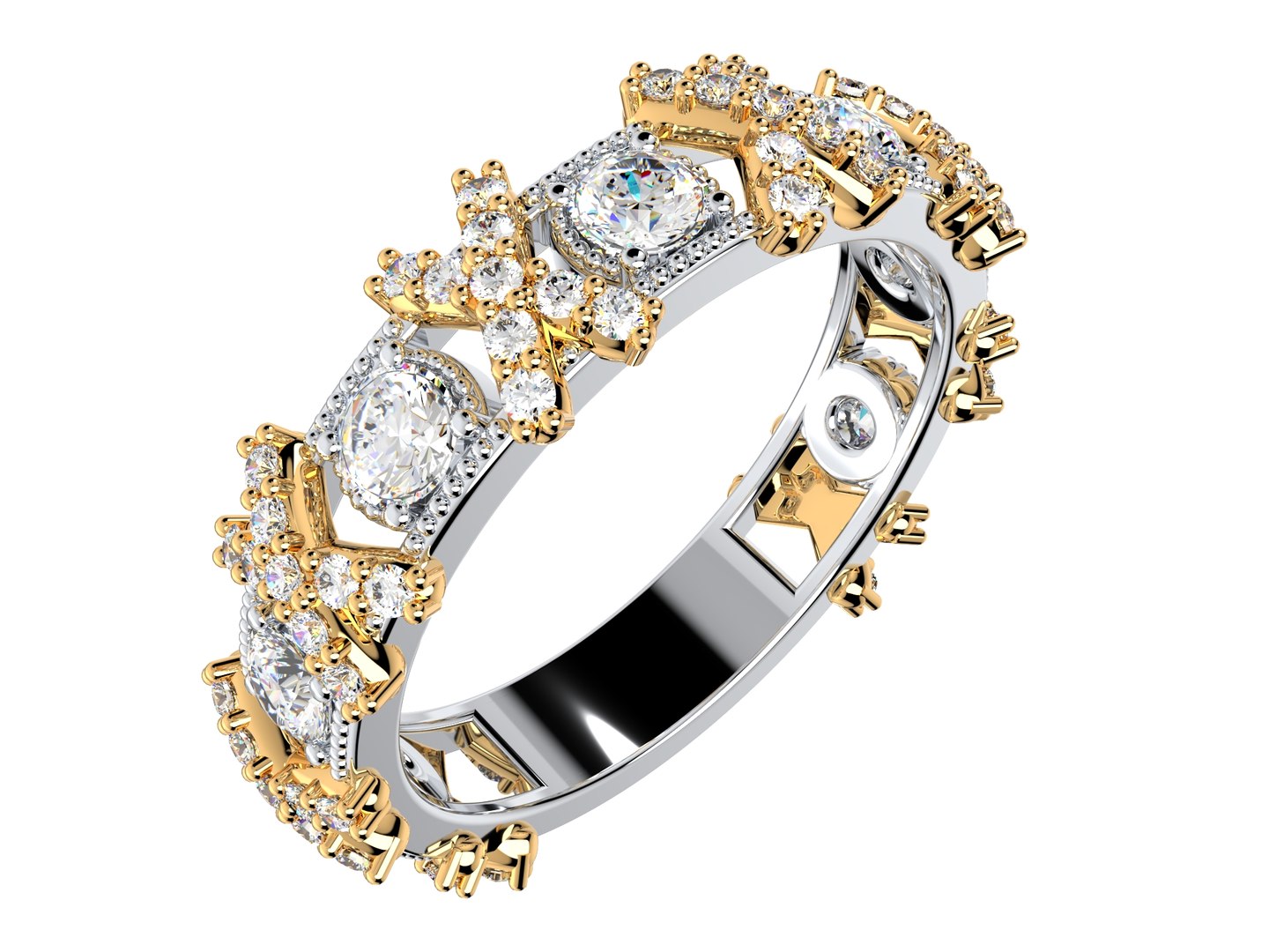 Ring Band For Men And Women 3D CAD Design-O1133 3D Print Model 3D ...