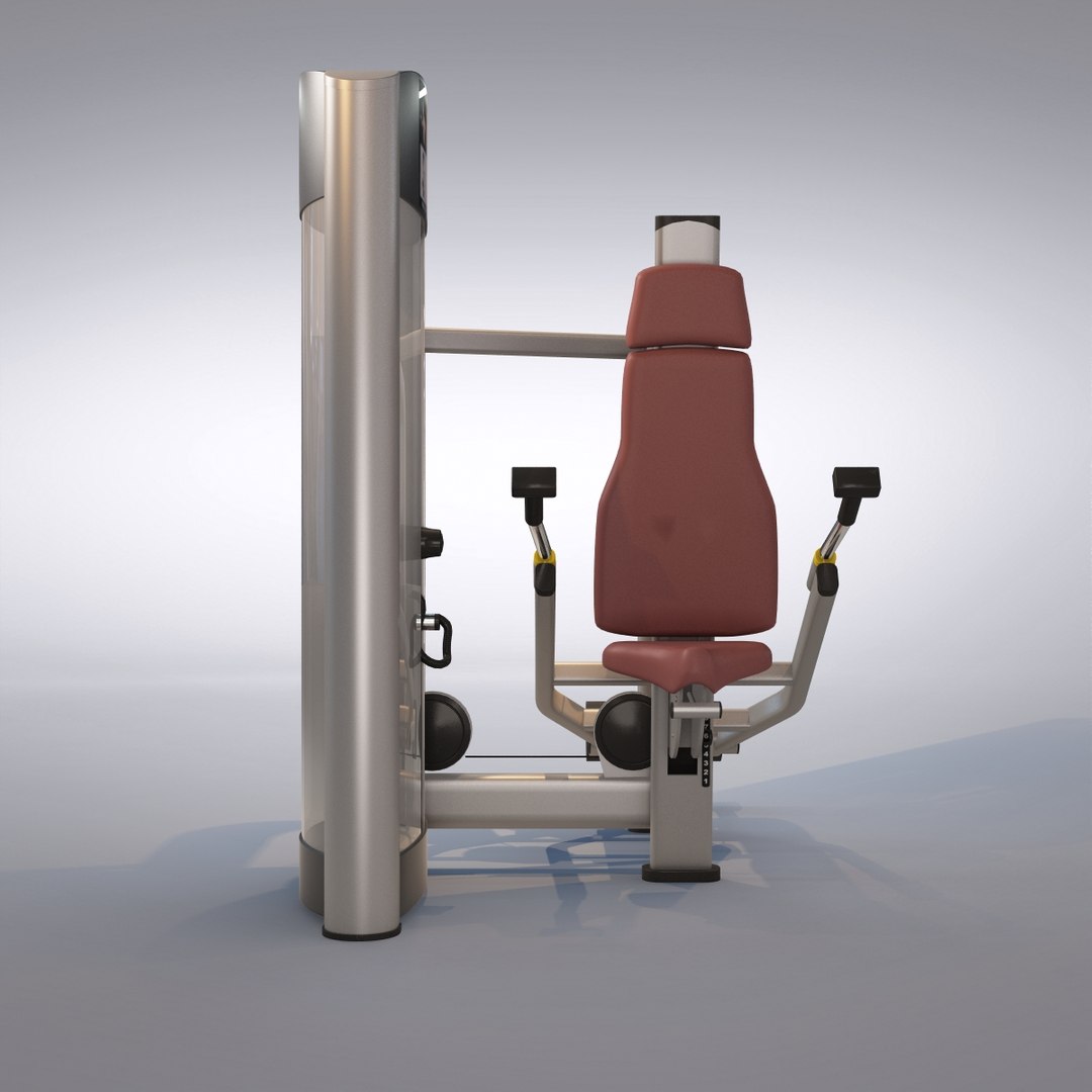 Triceps Press Machine 3d Model